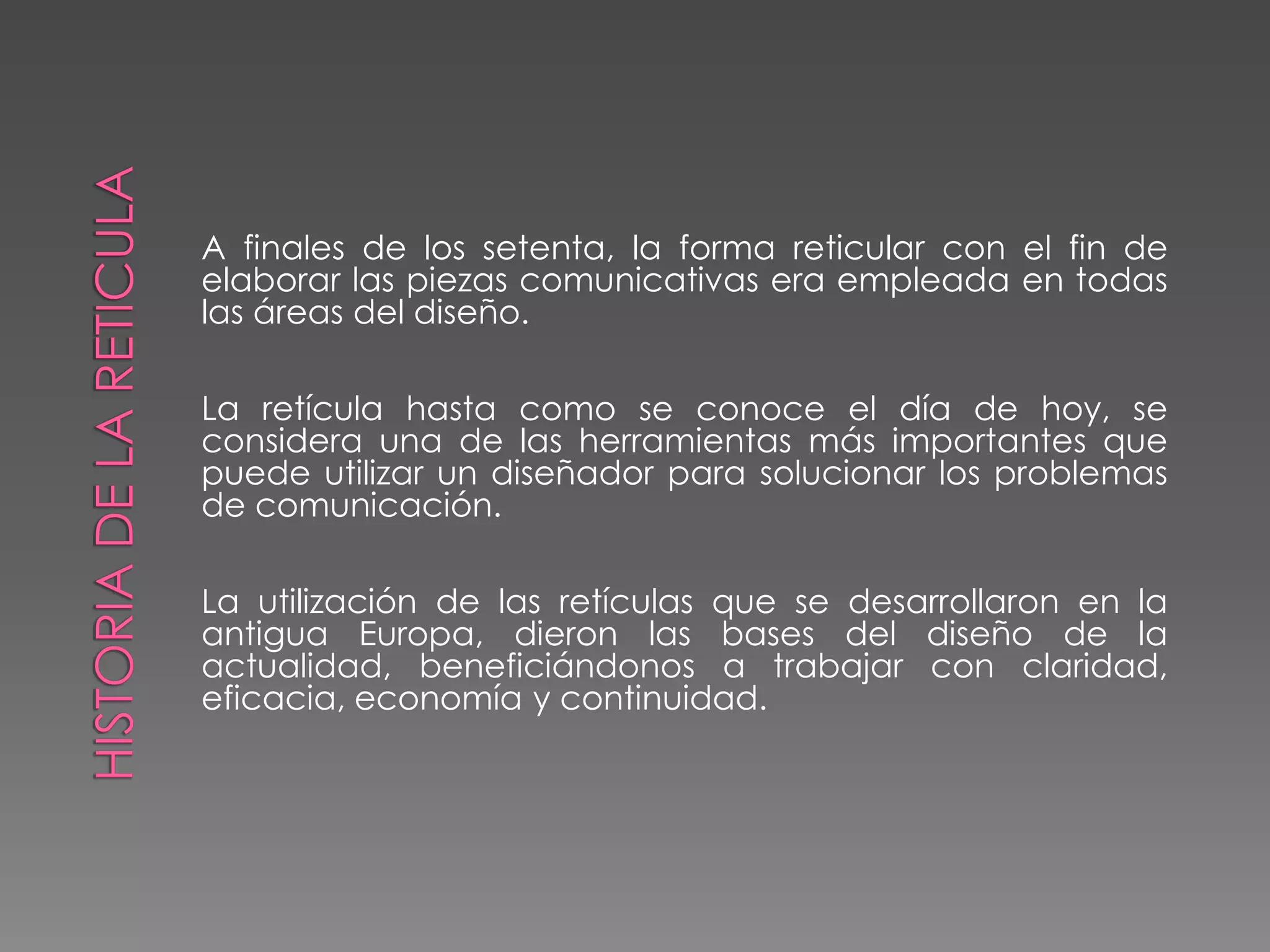 Diseñar con reticula | PPT | Descarga Gratuita