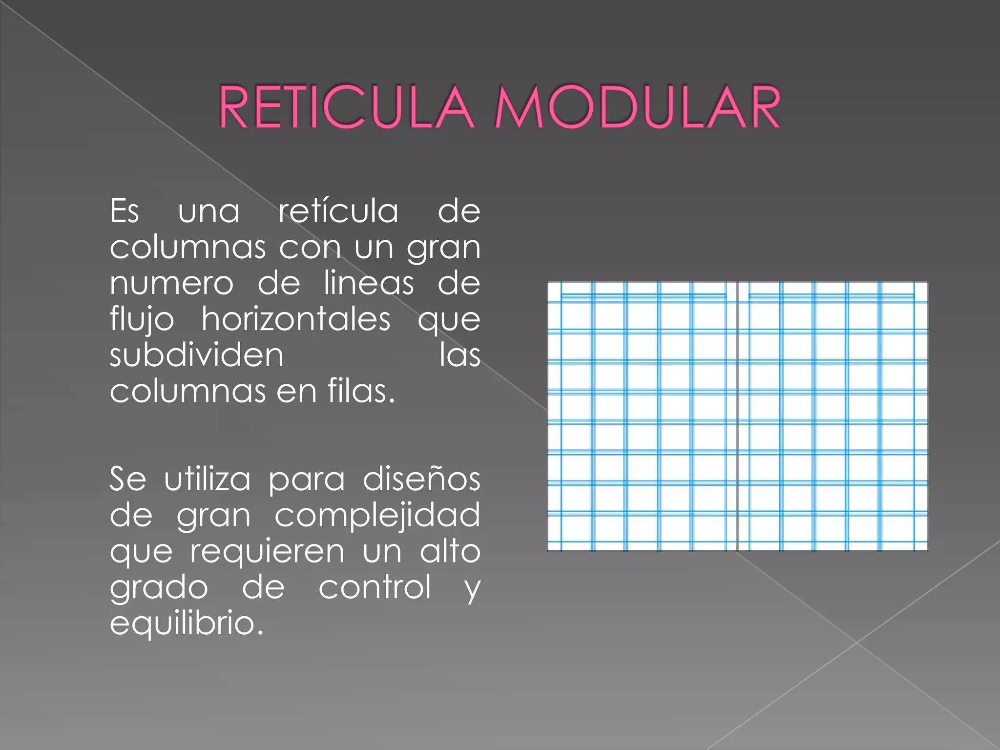 Diseñar con reticula | PPTX