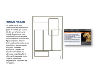 Diseñar con y sin reticula | PPTX