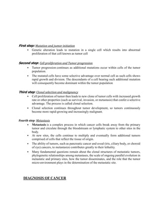 DISEASE- CANCER By Vedanti Ashok More.docx