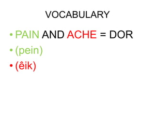 Disease vocabulary | PPT