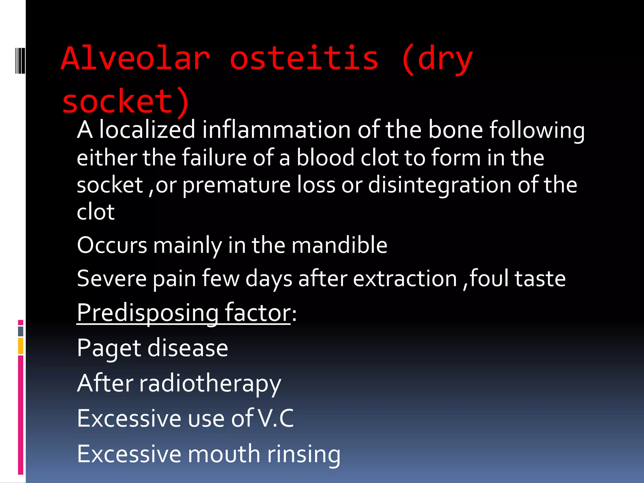 Oral pathology - Disease of-jaw-bone | PPTX