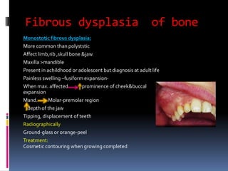 Oral pathology - Disease of-jaw-bone | PPTX