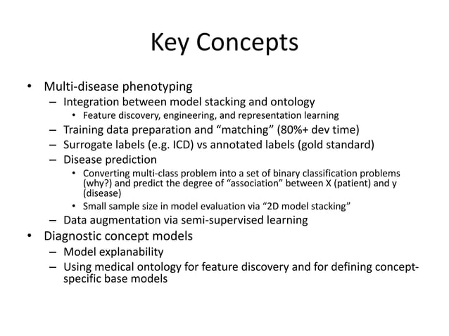 Data-driven Disease Phenotyping and Bulk Learning | PPT