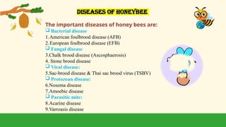 Different Disease and pest of honey bee .pptx