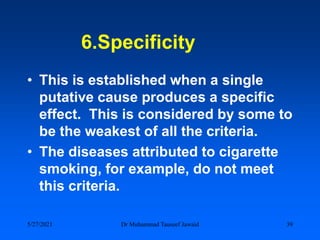 Disease causation. lecture 2021 2022 class-1 | PPTX