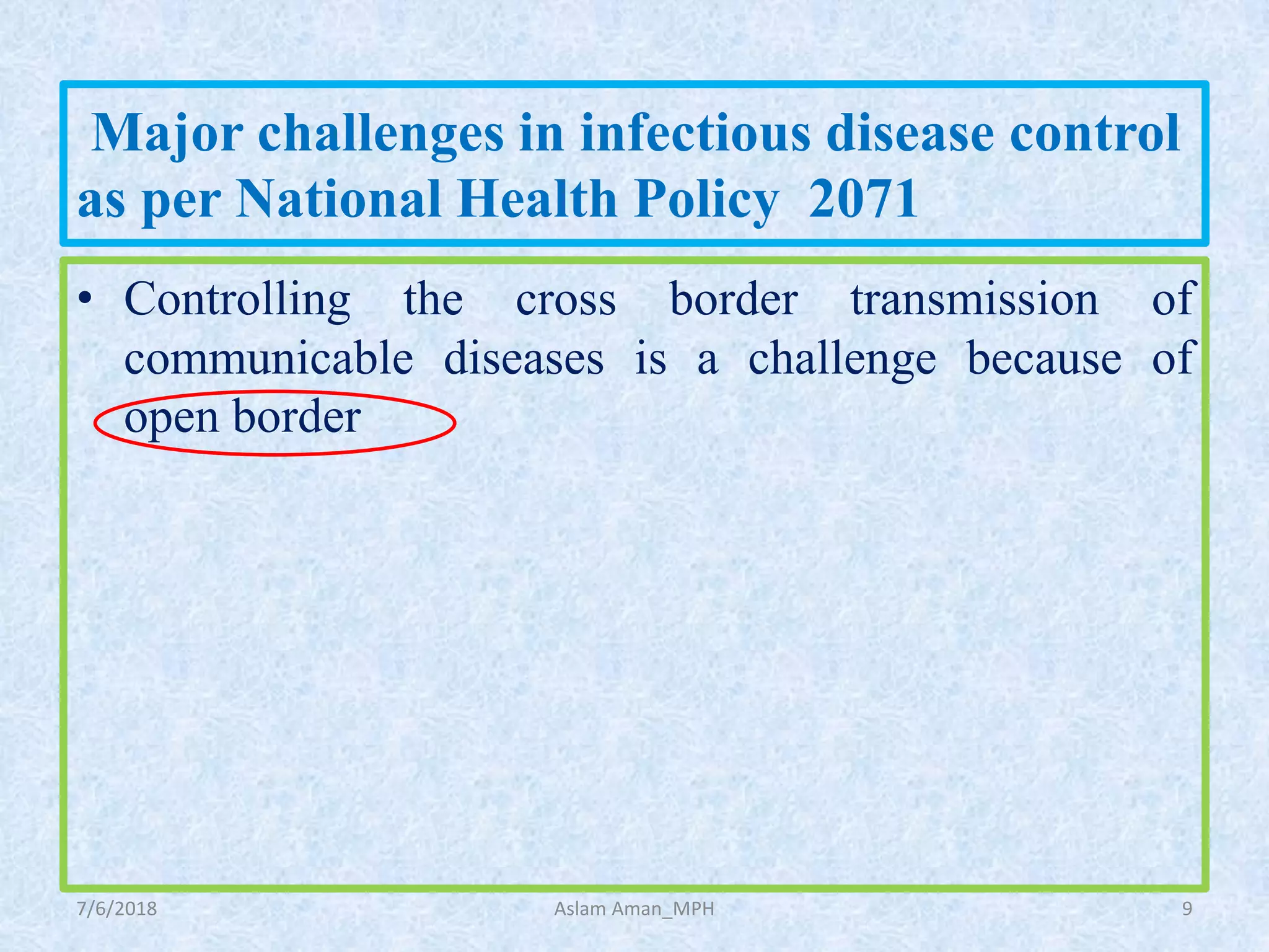 Disease Control Focused Health Program in Nepal | PDF