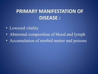 #Disease cure in Naturopathy, # Theories in Nature cure | PPTX