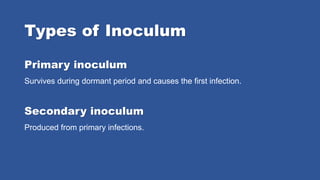 The Disease Cycle (Plant Disease) | PPTX