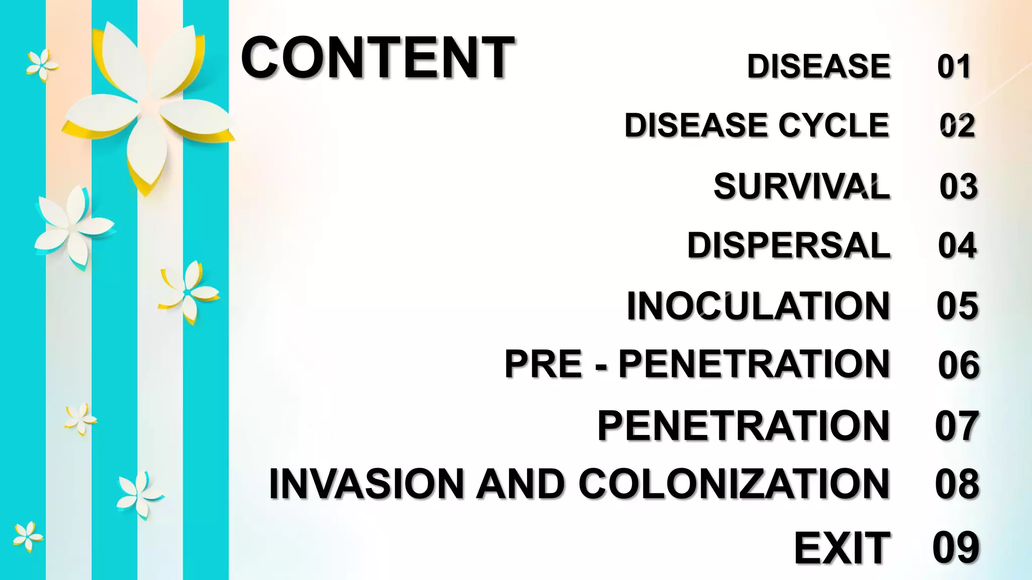 Disease cycle in plant diseases | PDF