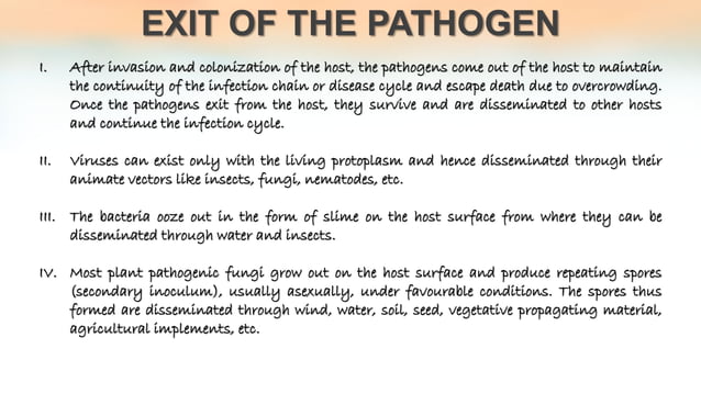 Disease cycle in plant diseases | PDF | Infectious Diseases | Diseases ...