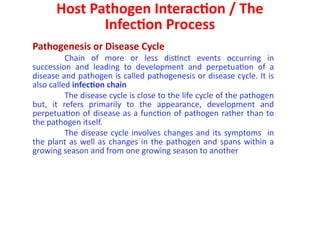 Disease Development in Plants.pptx...... | PPTX