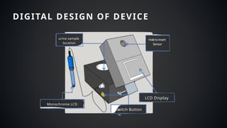 Disease Diagnosis from urine using Sensors | PPT
