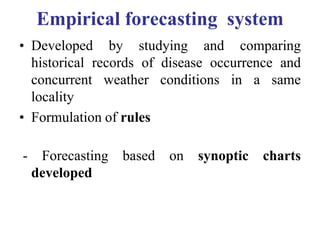 Disease forecasting | PPT