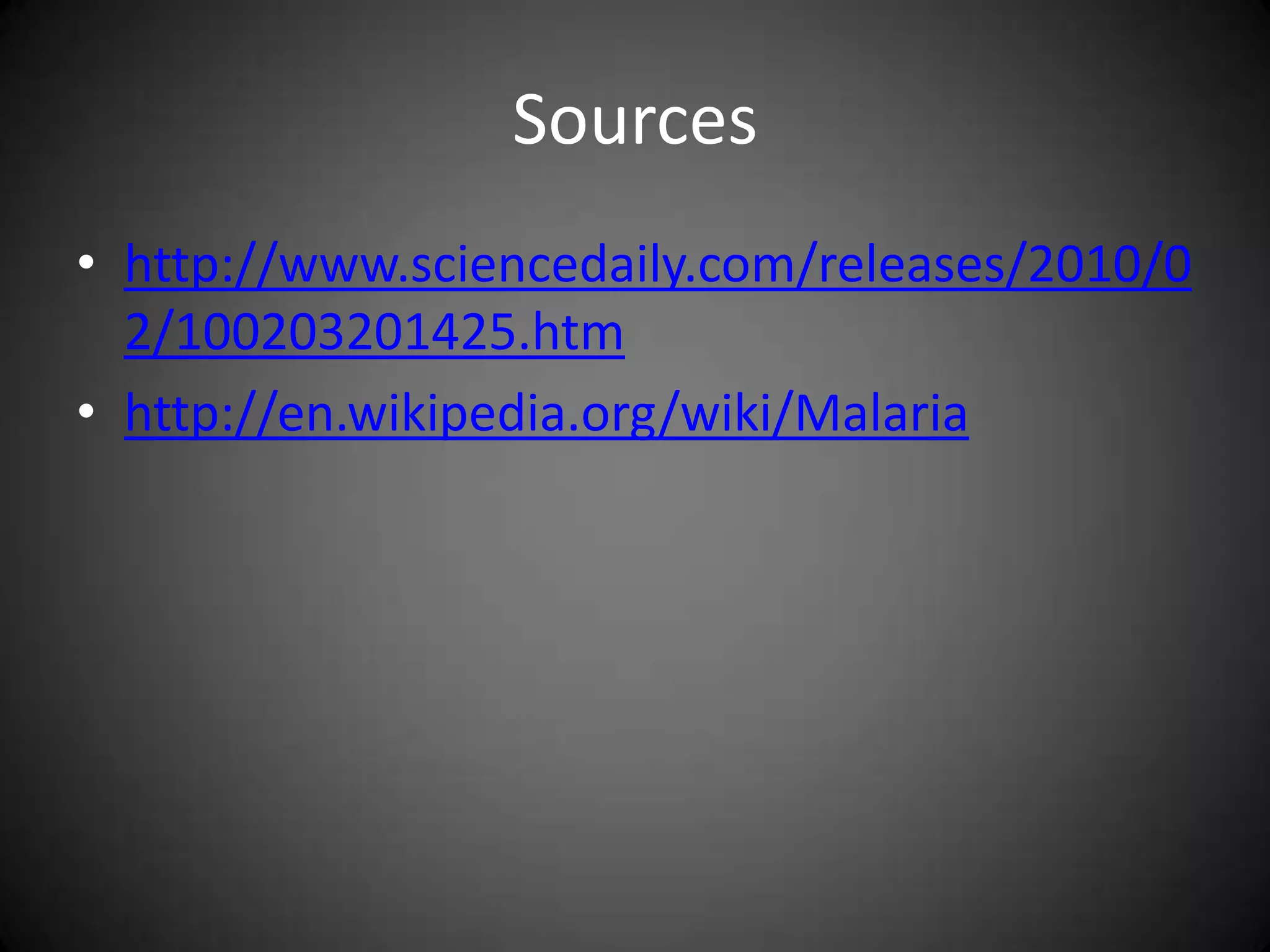 Disease Malaria Presentation | PPT