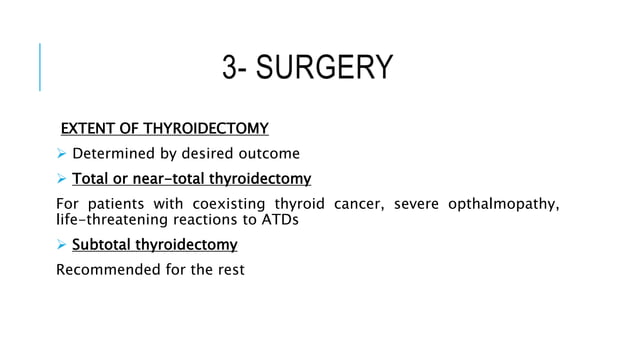 Hyperthyroidism Management | PPTX | Thyroid Disorders | Endocrine and ...