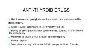 Hyperthyroidism Management | PPTX