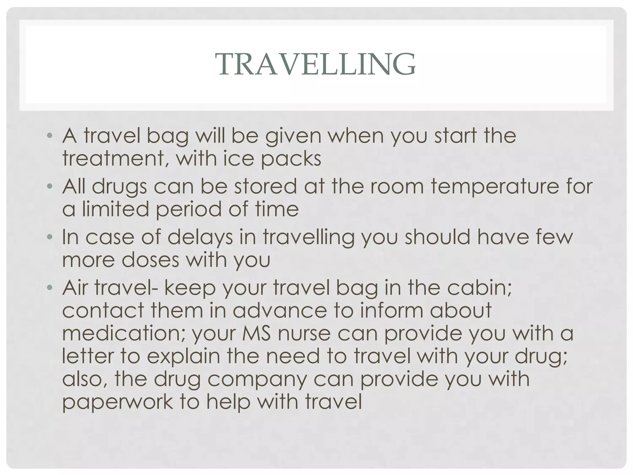 Disease modifying therapy presentation | PPT