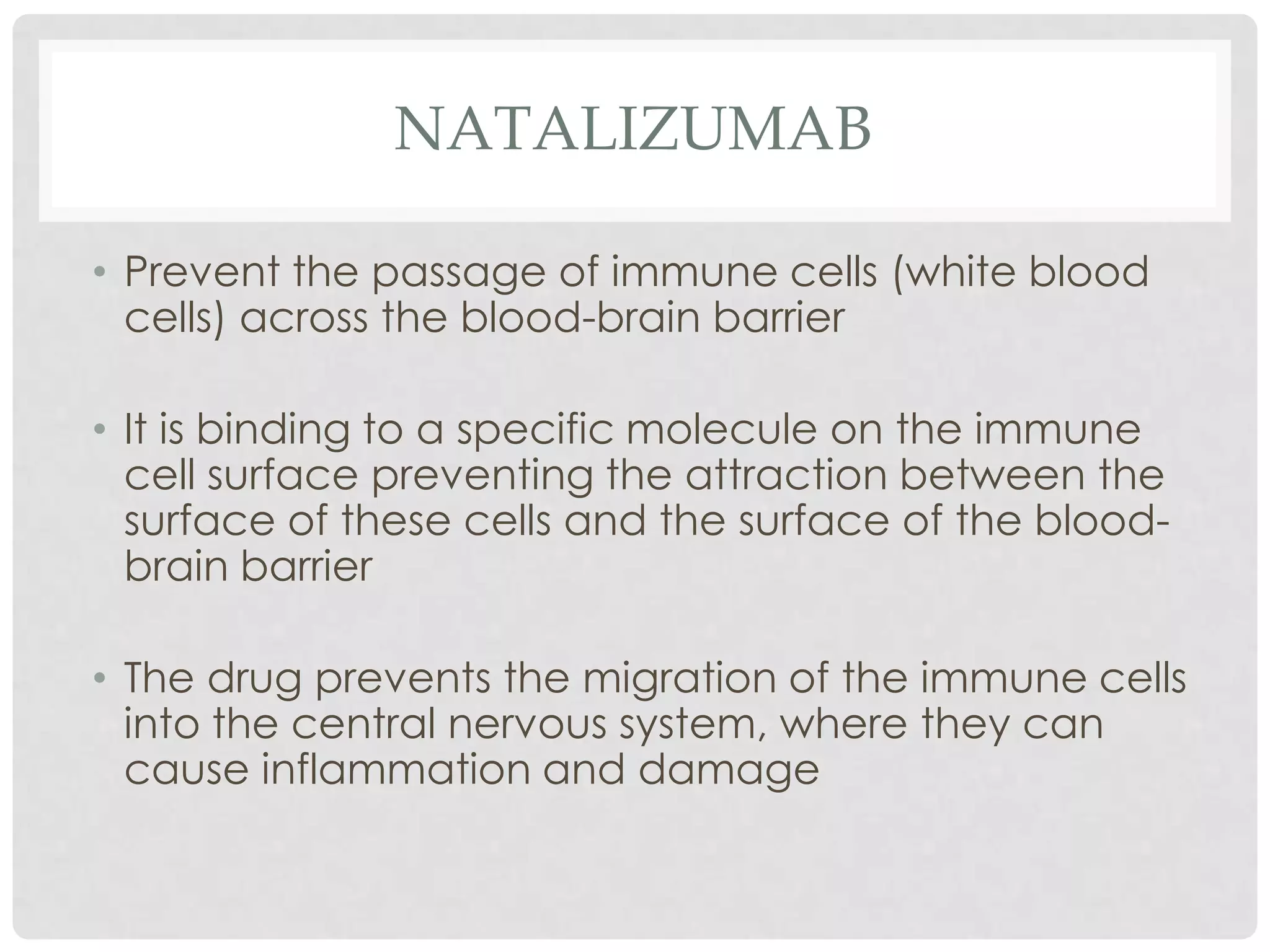 Disease modifying therapy presentation | PPT