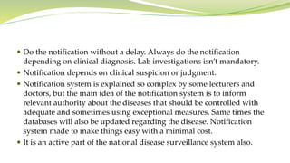 Disease notification system in Sri Lanka | PPTX