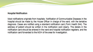 Disease notification system in Sri Lanka | PPTX