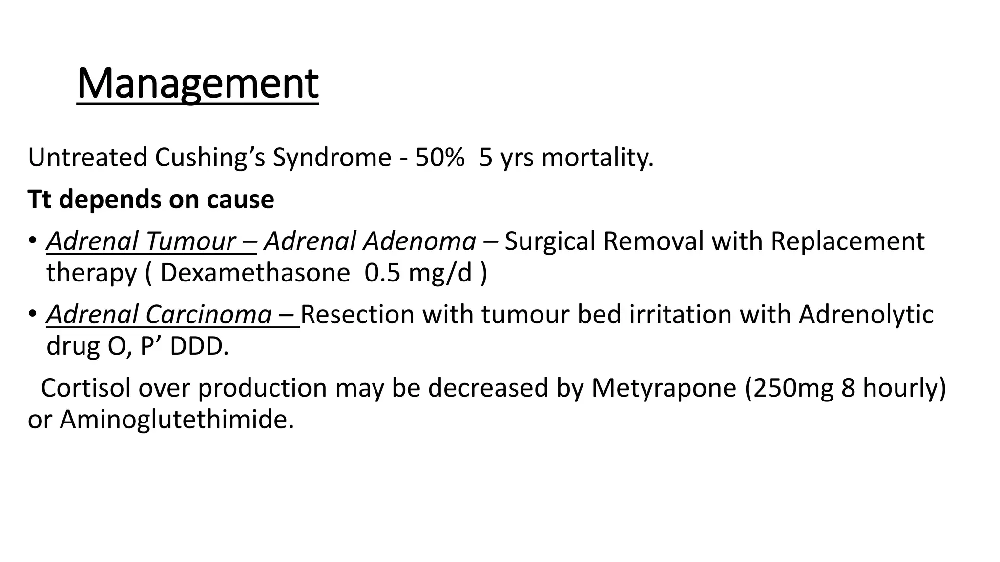diseases of adrenal gland and management.pptx