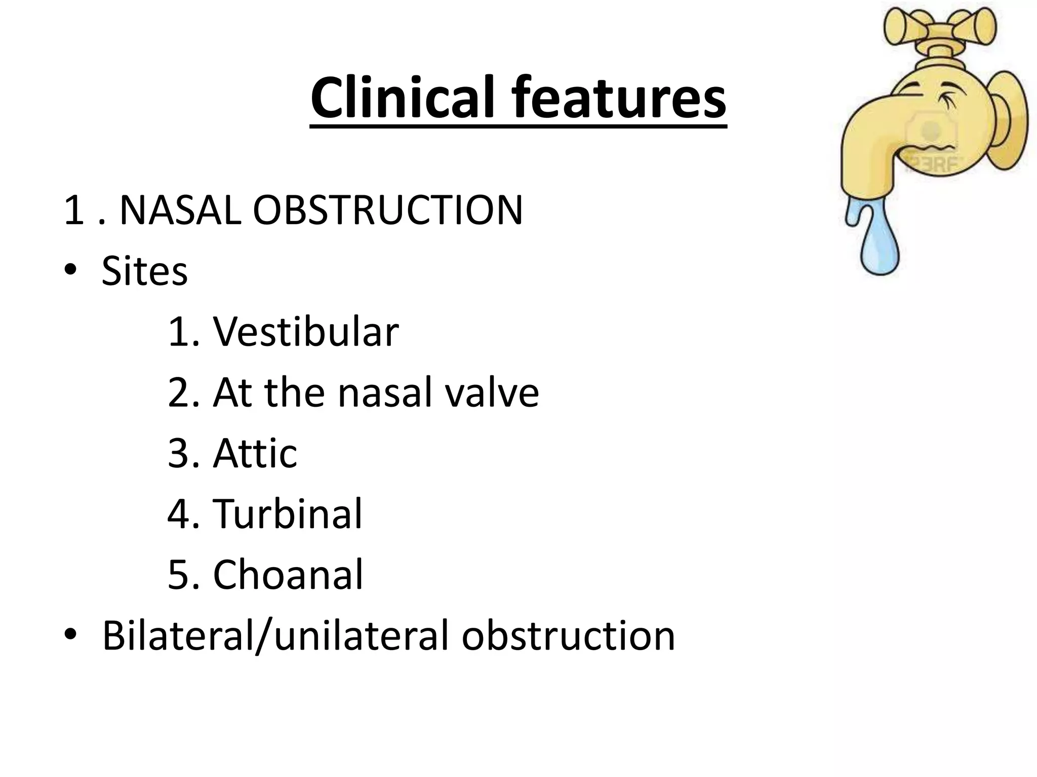 Disease of external nose deviated nasal septum, fb in nose 02.05.16, dr ...