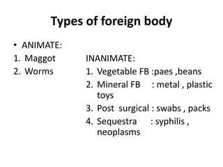 Disease of external nose deviated nasal septum, fb in nose 02.05.16, dr ...