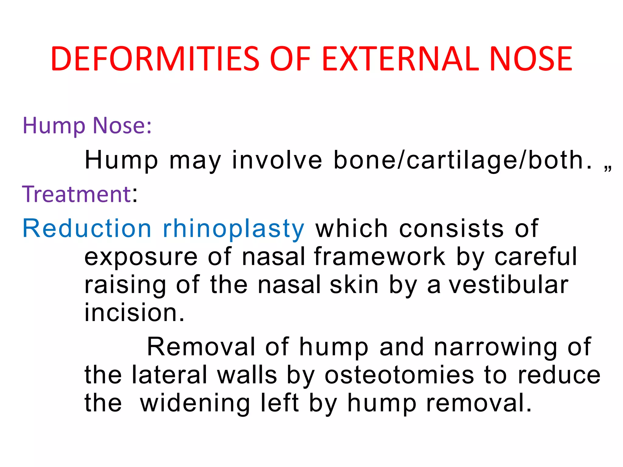 Disease of External Nose & Nasal Cavity | PPTX