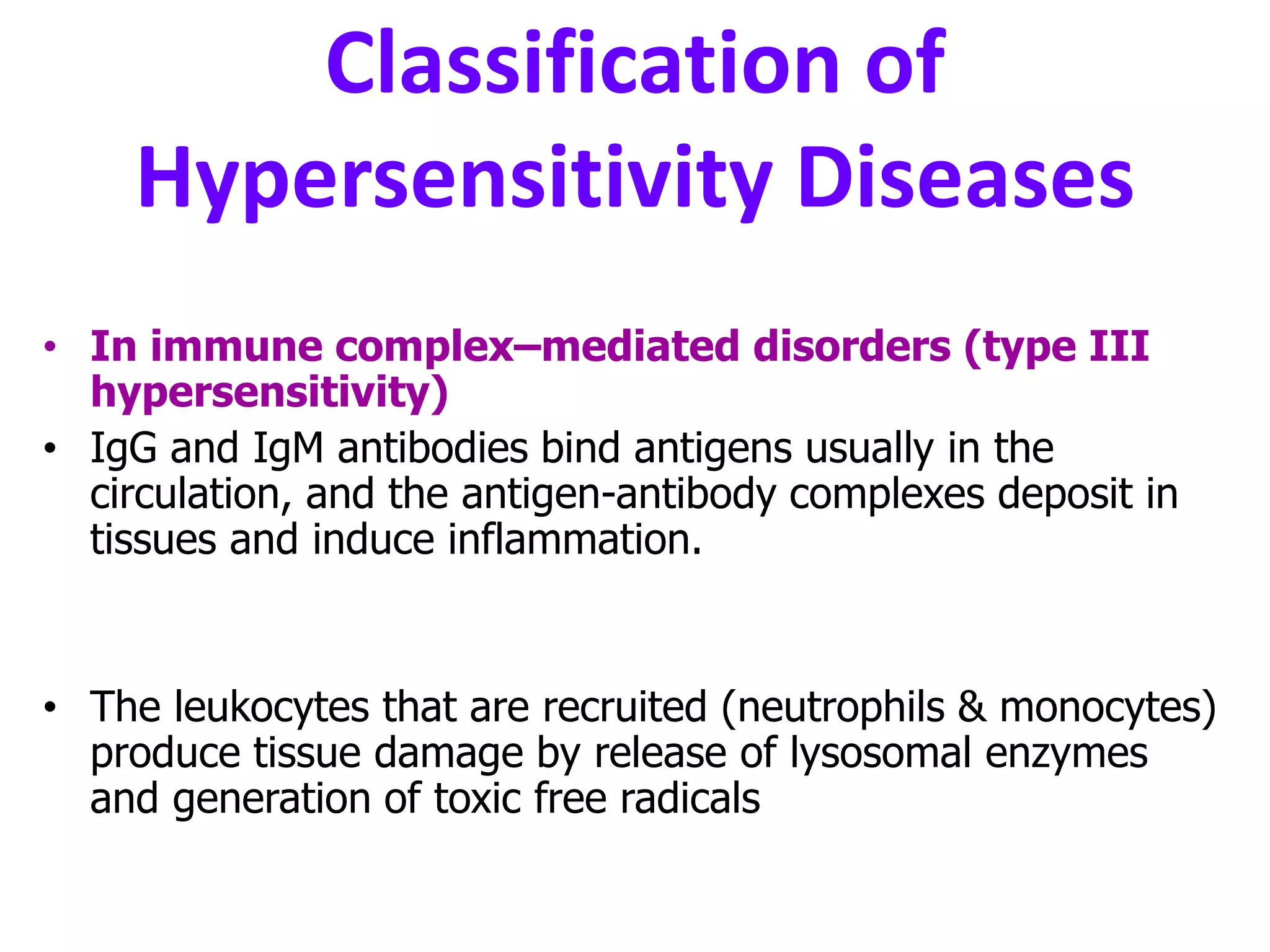 Disease of immune system: Lecture - 7 | PPTX