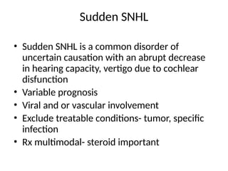 disease of inner ear presentation for undergraduate | PPT