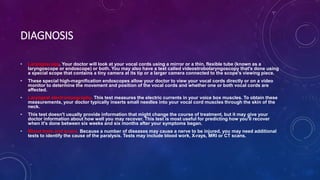 disease of larynx.pptx | Ear, Nose and Throat Conditions | Diseases and ...