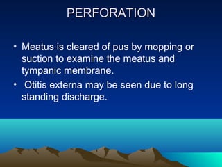 Disease of middle ear | PPT