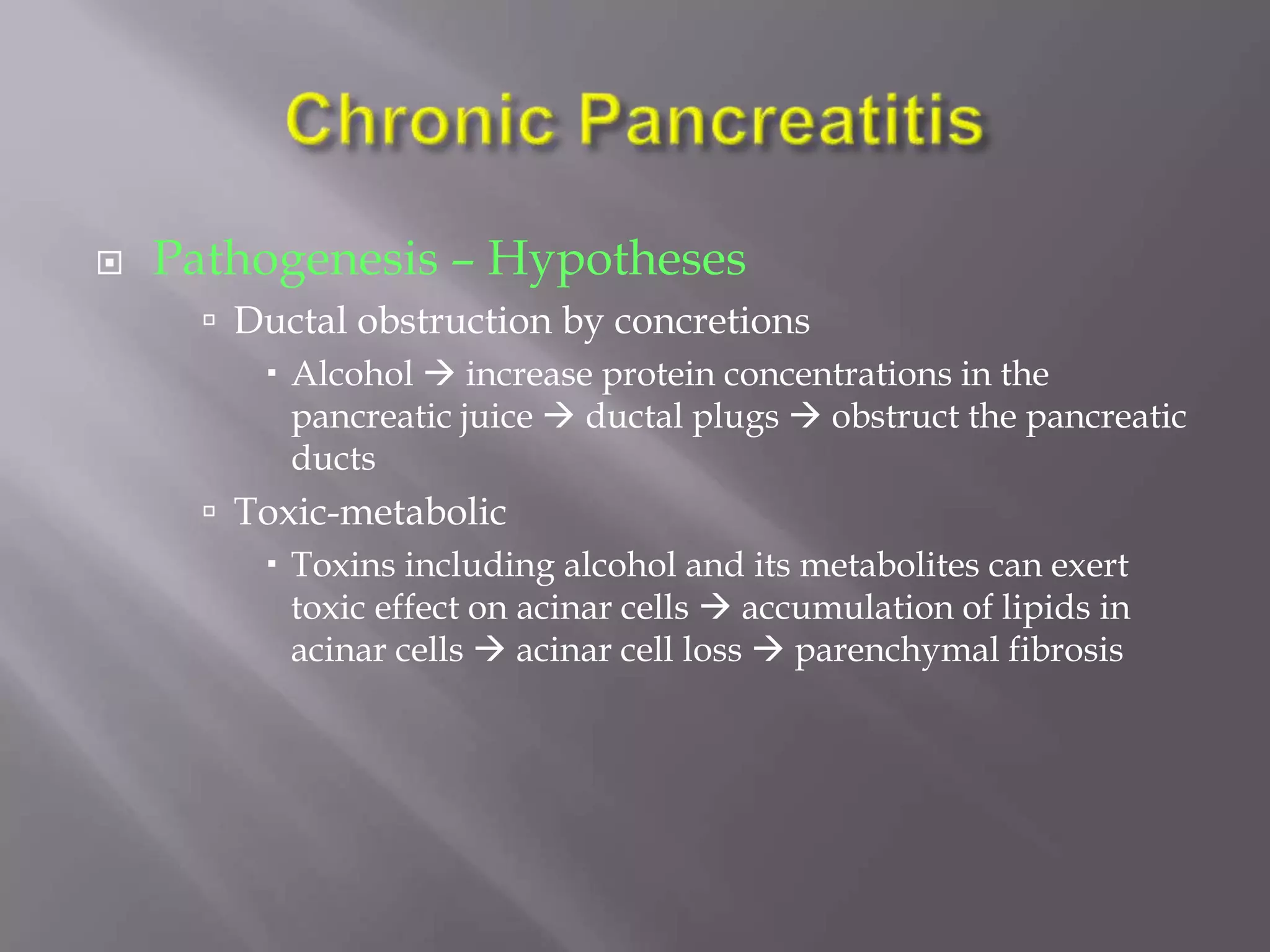 Disease of pancreas | PPT