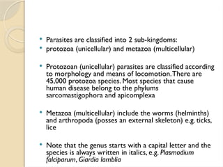 Various disease of parasitic origin.pptx