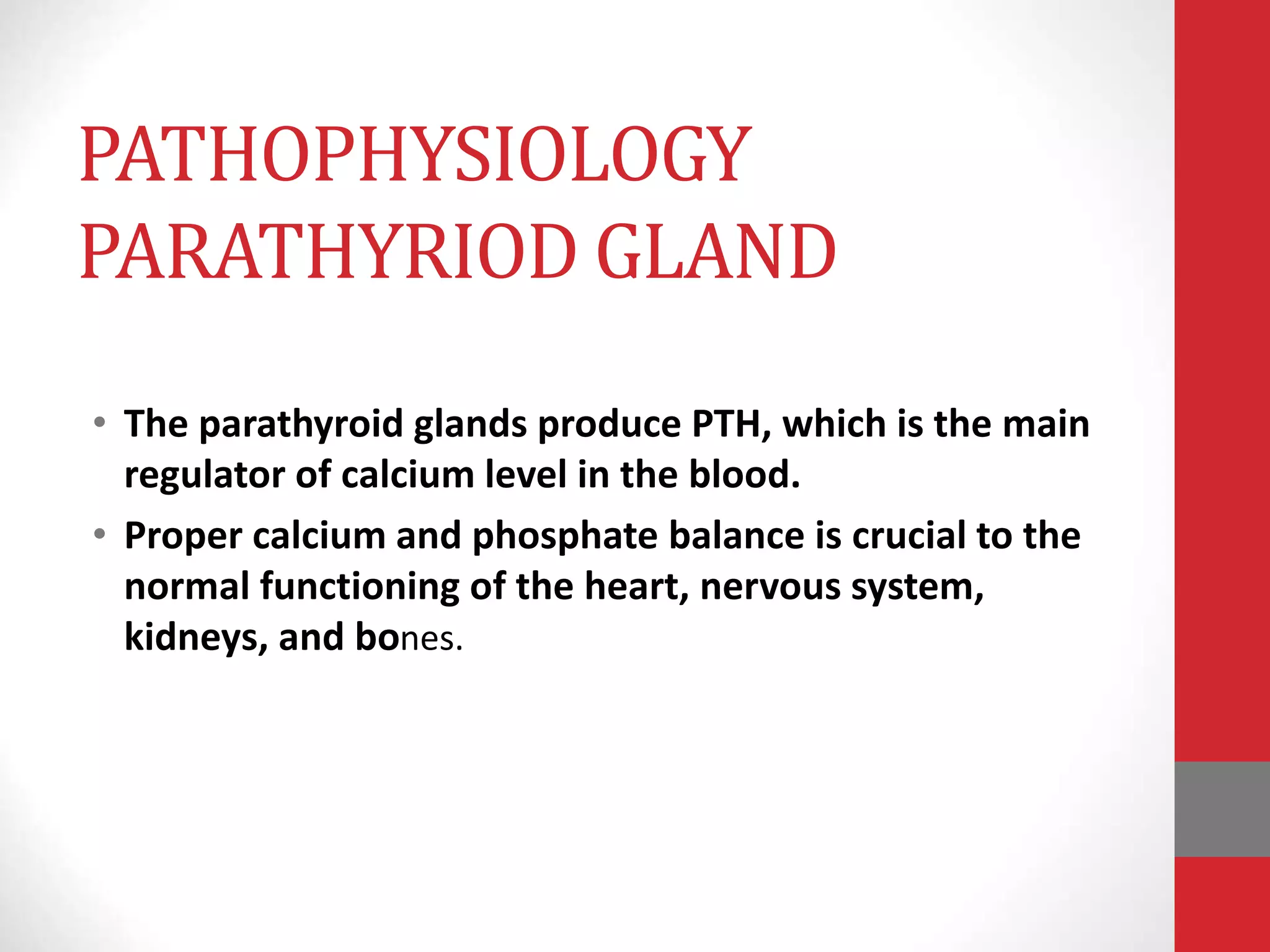 disease of parathyroid & Surgical management/ treatment (BASIC ...