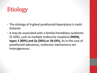 disease of parathyroid & Surgical management/ treatment (BASIC ...