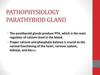 disease of parathyroid & Surgical management/ treatment (BASIC ...