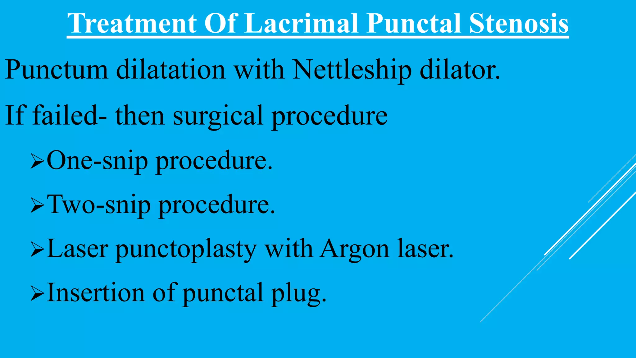 Disease of the lacrimal apparatus | PPTX
