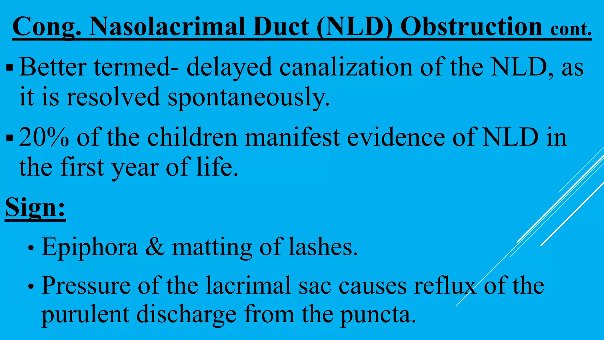 Disease of the lacrimal apparatus | PPTX