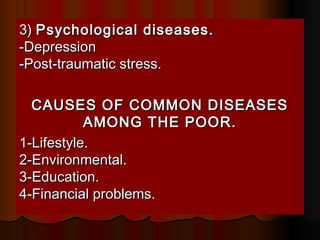 Disease of the rich and poor | PPT