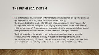 Disease of Uterine Cervix and Various Cytology Tests.pptx | Sexual ...
