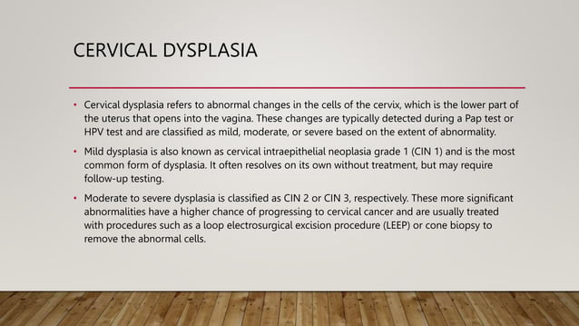 Disease of Uterine Cervix and Various Cytology Tests.pptx | Sexual ...