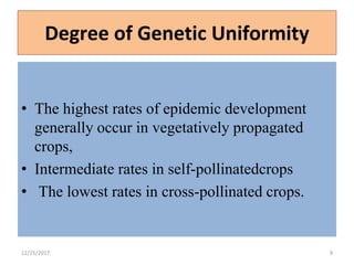 Disease outbreak as disaster in agriculture | PPT
