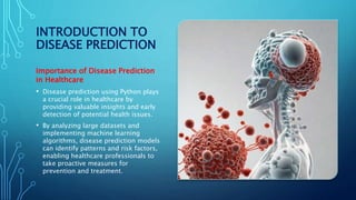 Disease prediction system using python.pptx