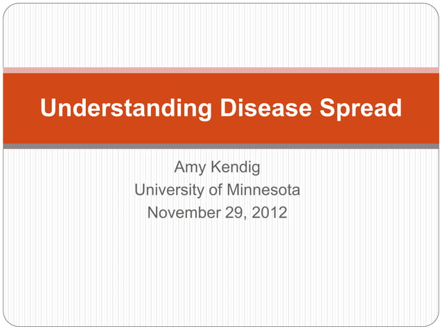 Understanding Disease Spread | PPT