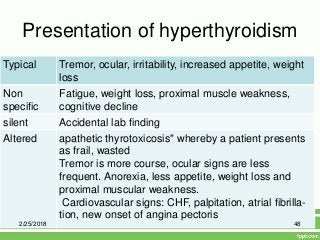 Disease presentation in elderly | PPTX