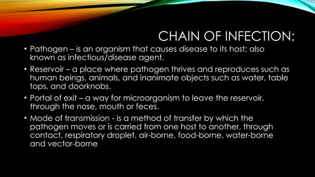 DISEASE PREVENTION AND CONTROL (Communicable).pptx | Infectious ...