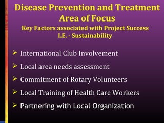 Disease Prevention: Area of Focus (Presentation 1 of 2) | PPT