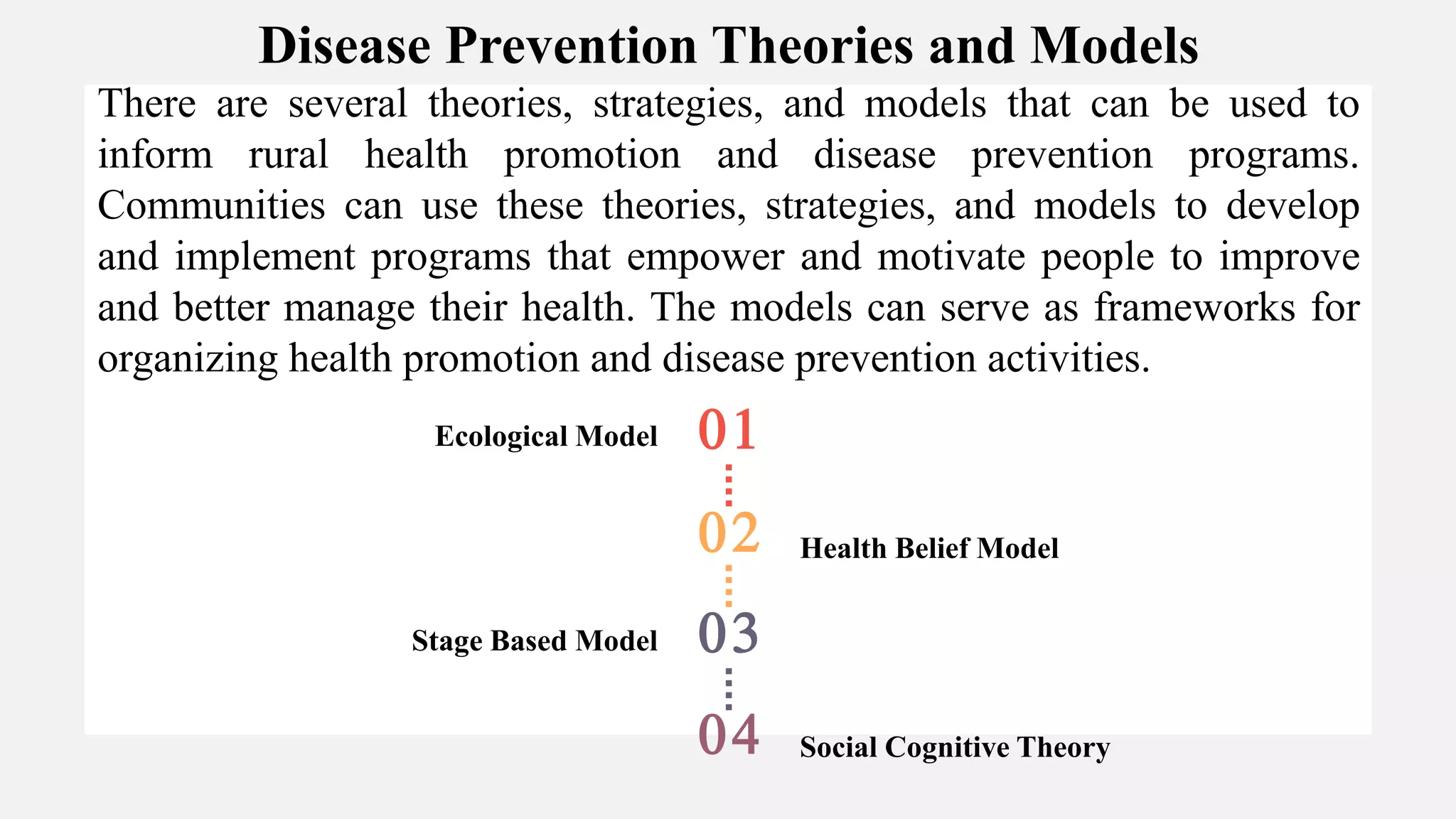 Disease prevention in public health | PPTX